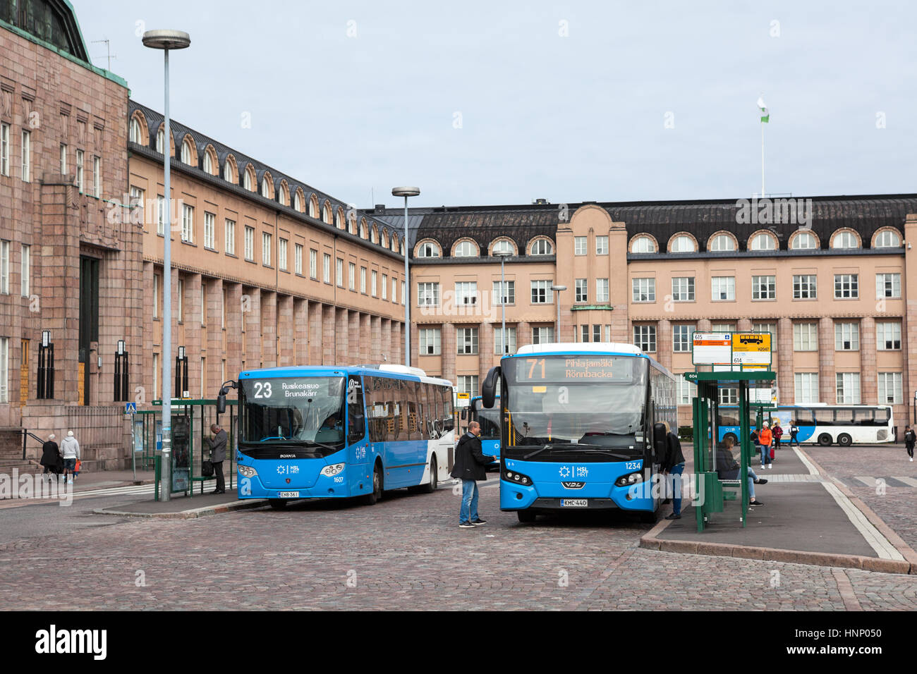 Bus station finland hi-res stock photography and images - Alamy