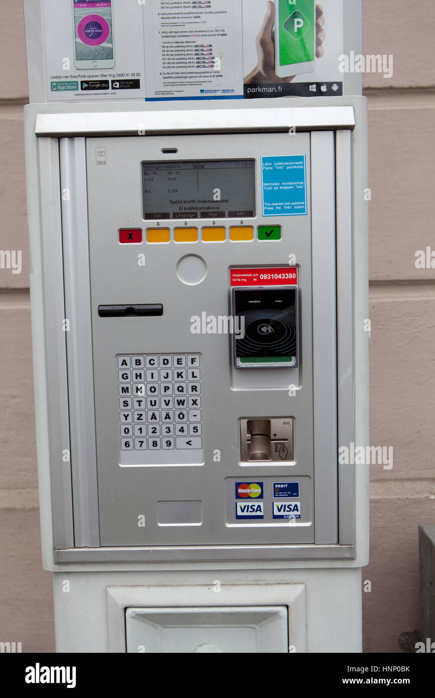 Parking payment box hi-res stock photography and images - Alamy