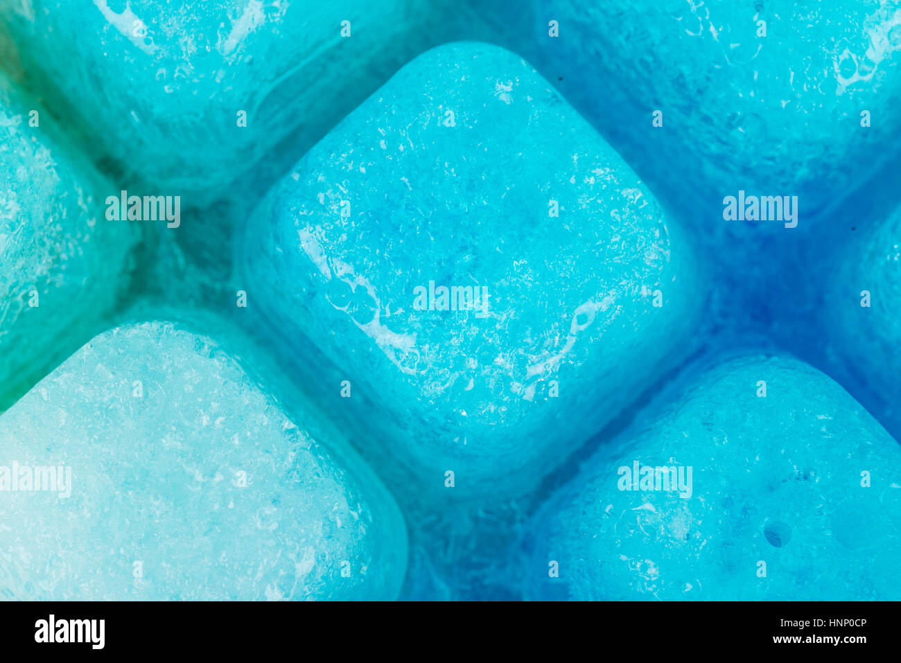 Colorful ice cubes ready to prepare a creative and fancy cocktail Stock ...