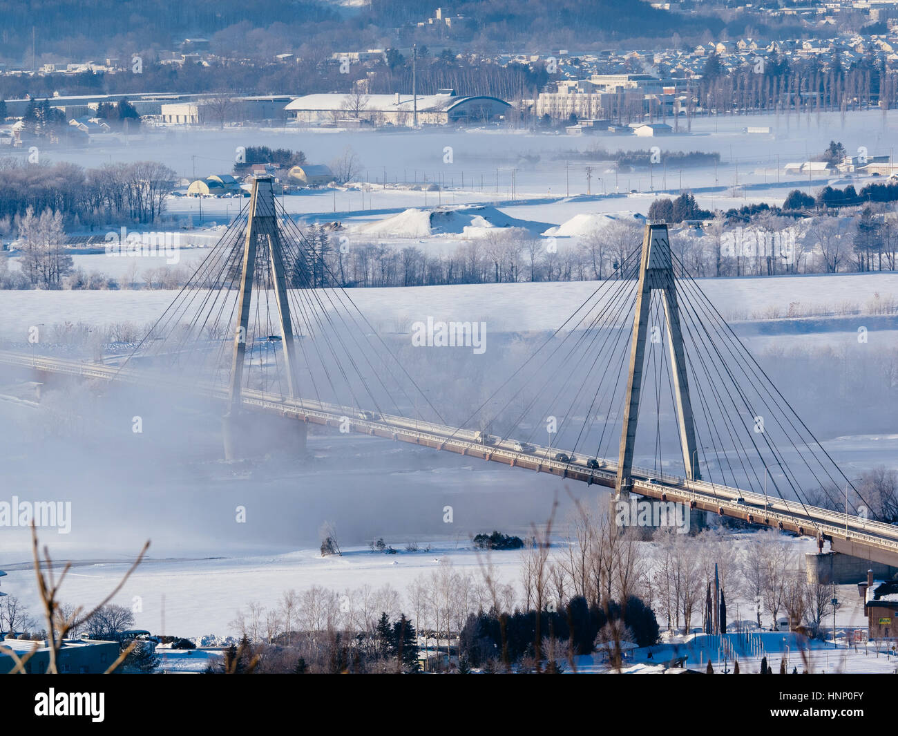 Tokachi in winter Stock Photo - Alamy