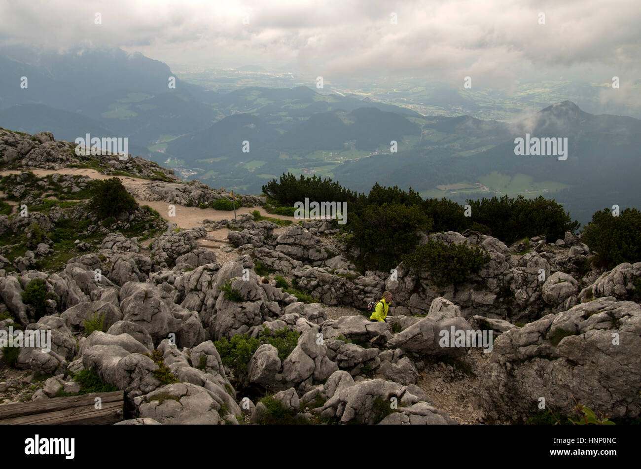 Mountainous Alpine landscape in Germany Stock Photo - Alamy
