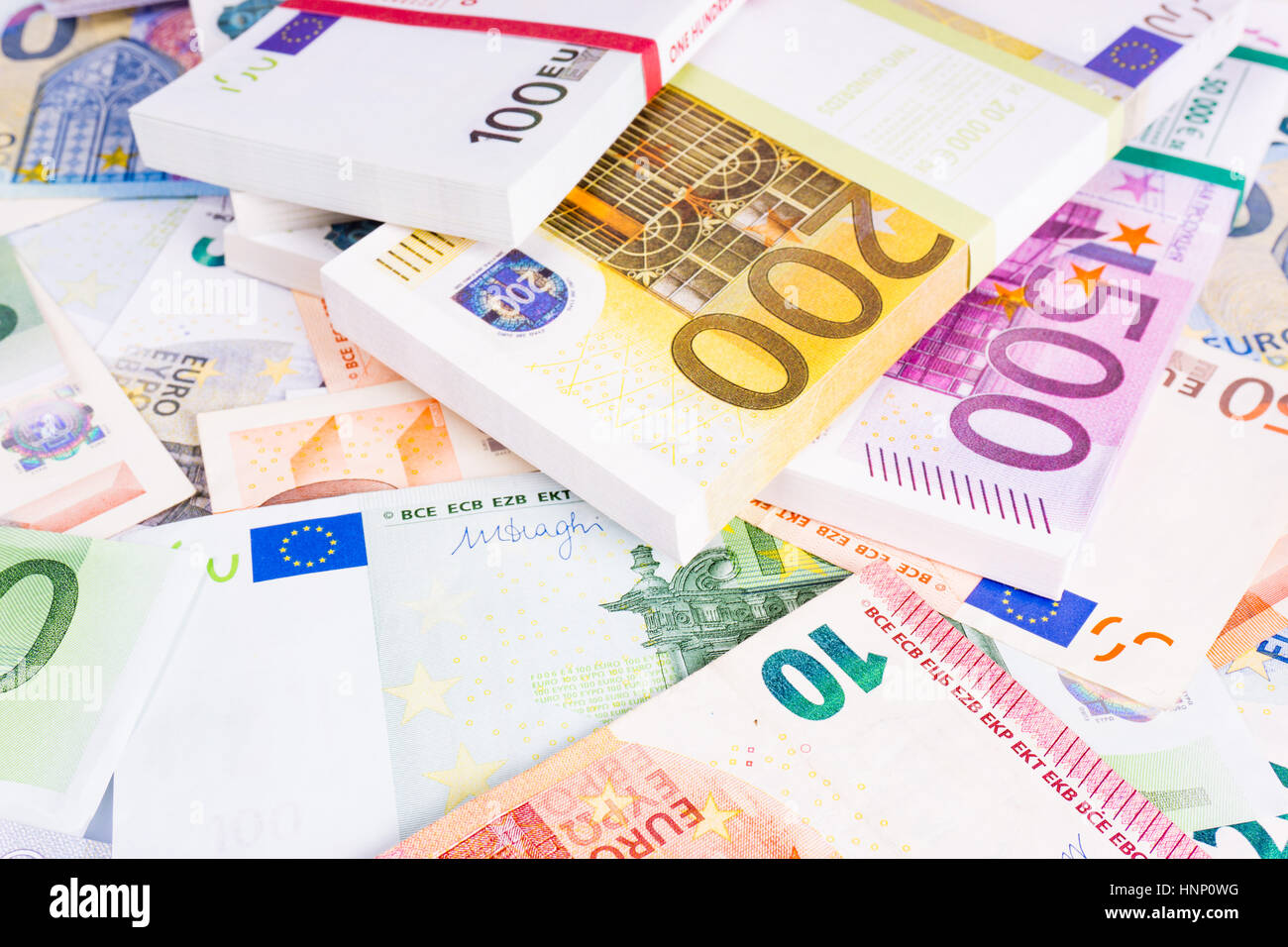 Euro Money. euro cash background. Euro Money Banknotes Stock Photo - Alamy