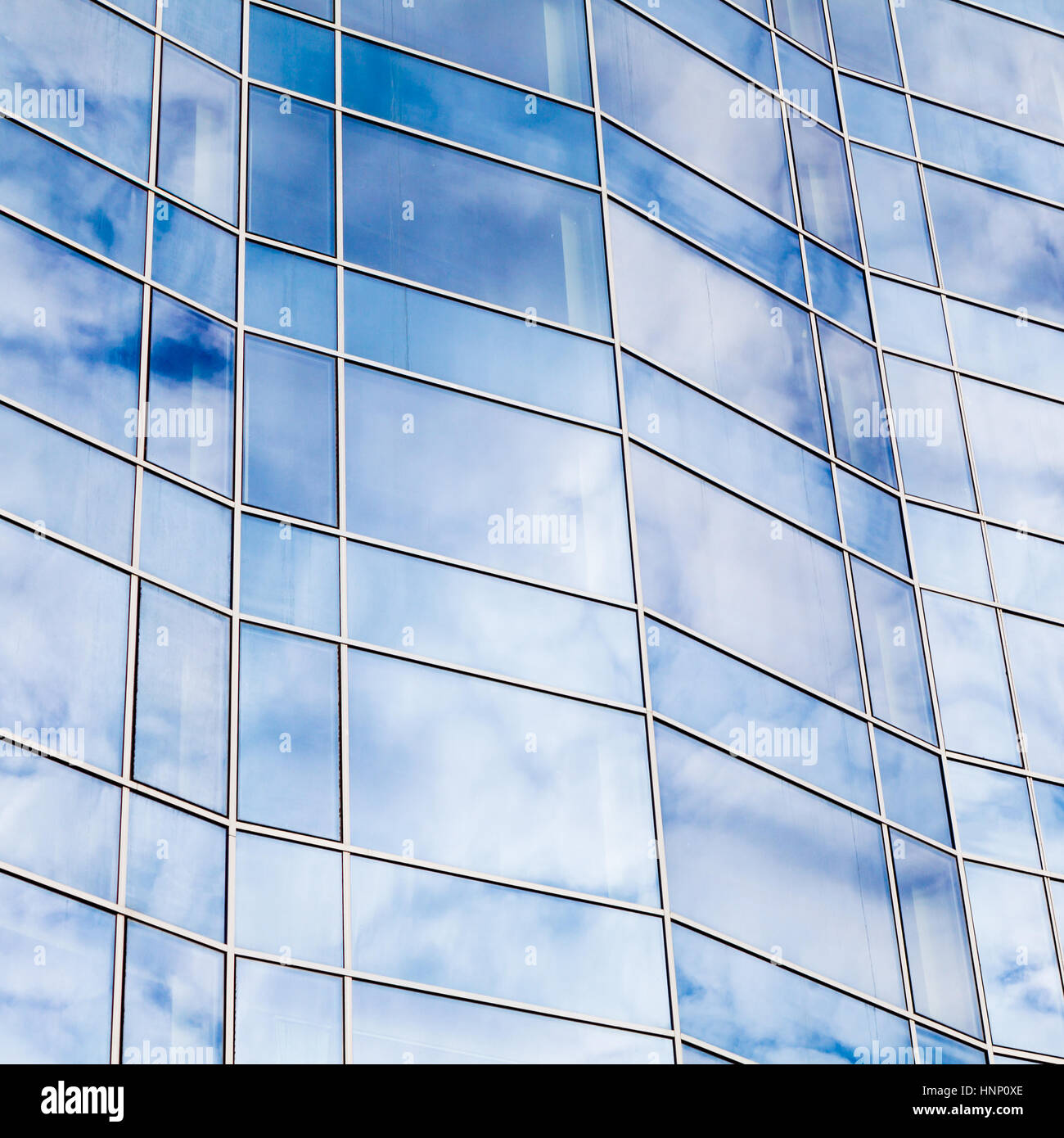 Modern building glass wall. glass wall design background Stock Photo ...