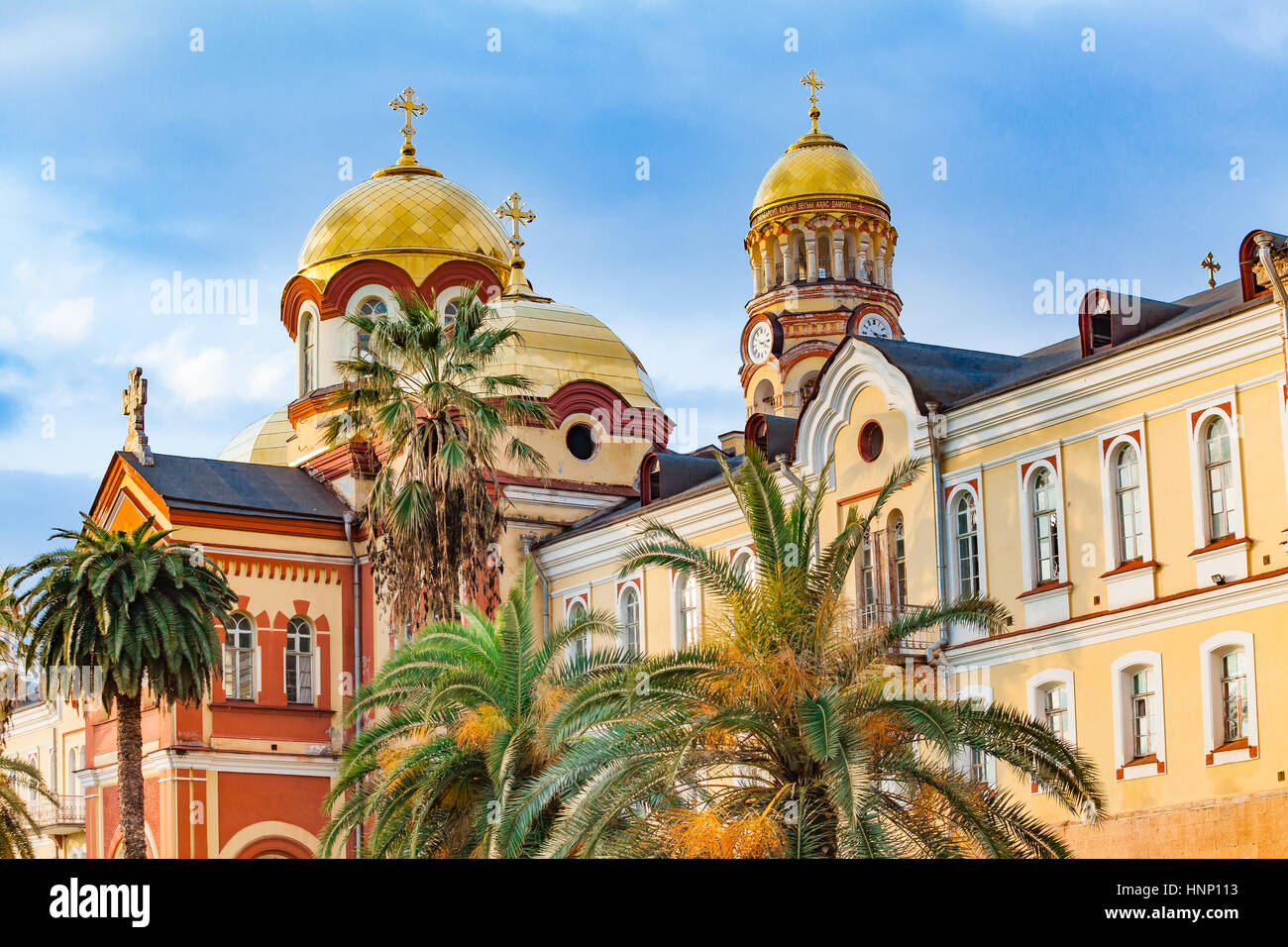 New Athos monastery of St. Simon the Canaanite monastery in the ...