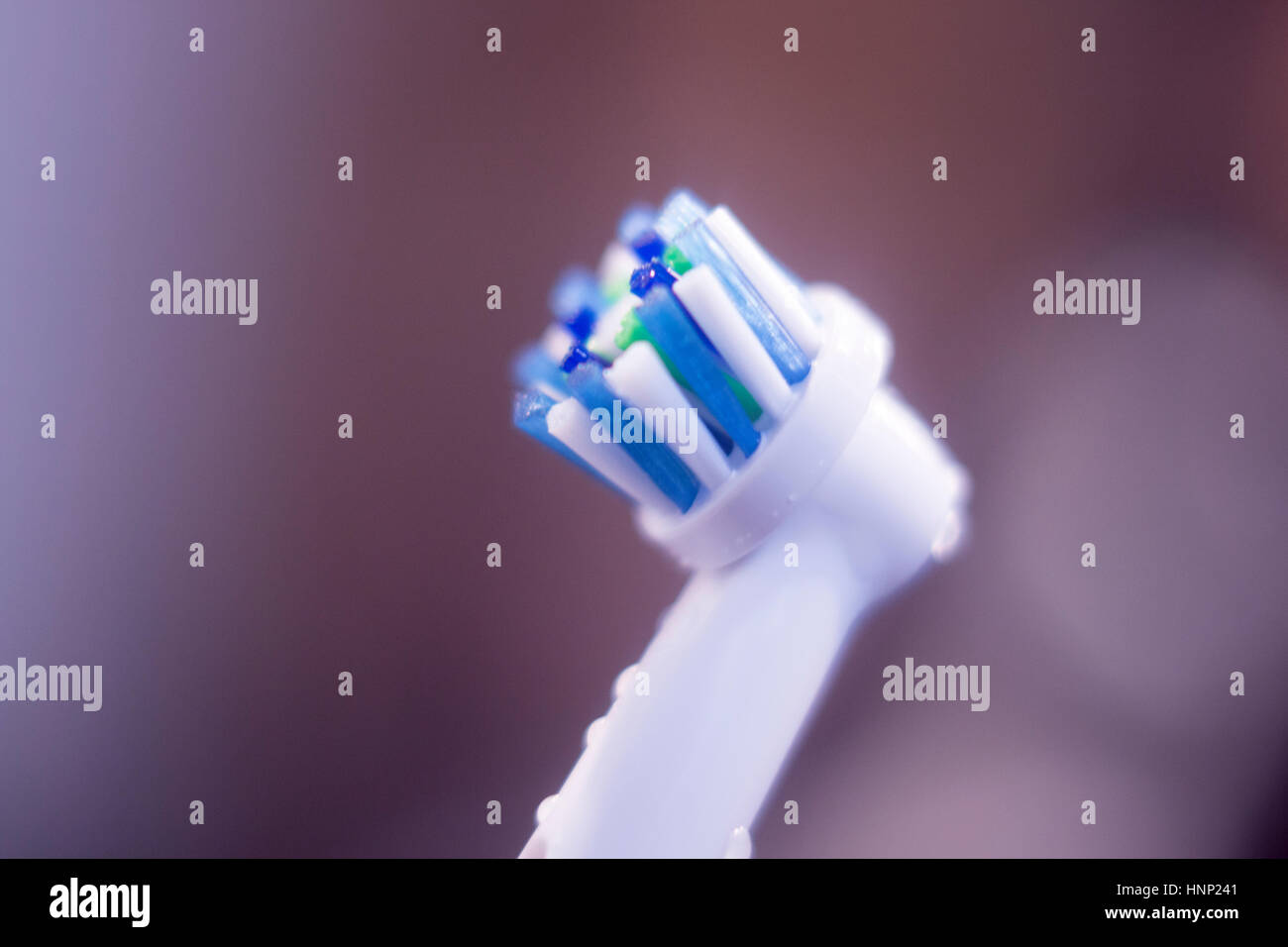 Electric toothbrush brush head for brushing and cleaning of the teeth ...