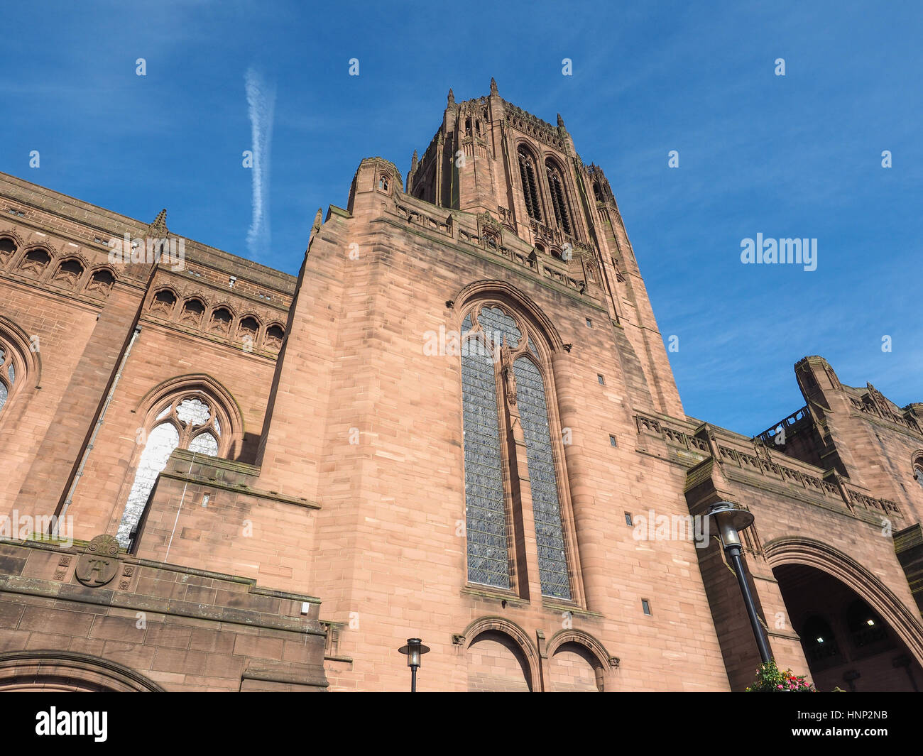 The liverpool cathedral on st james mount hi-res stock photography and ...