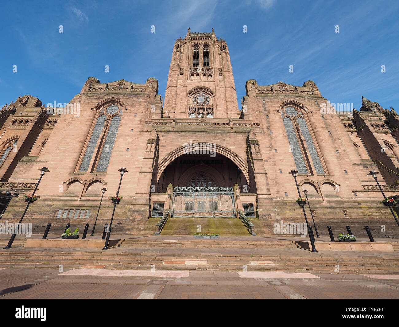 Liverpool Cathedral aka Cathedral Church of Christ or Cathedral Church ...