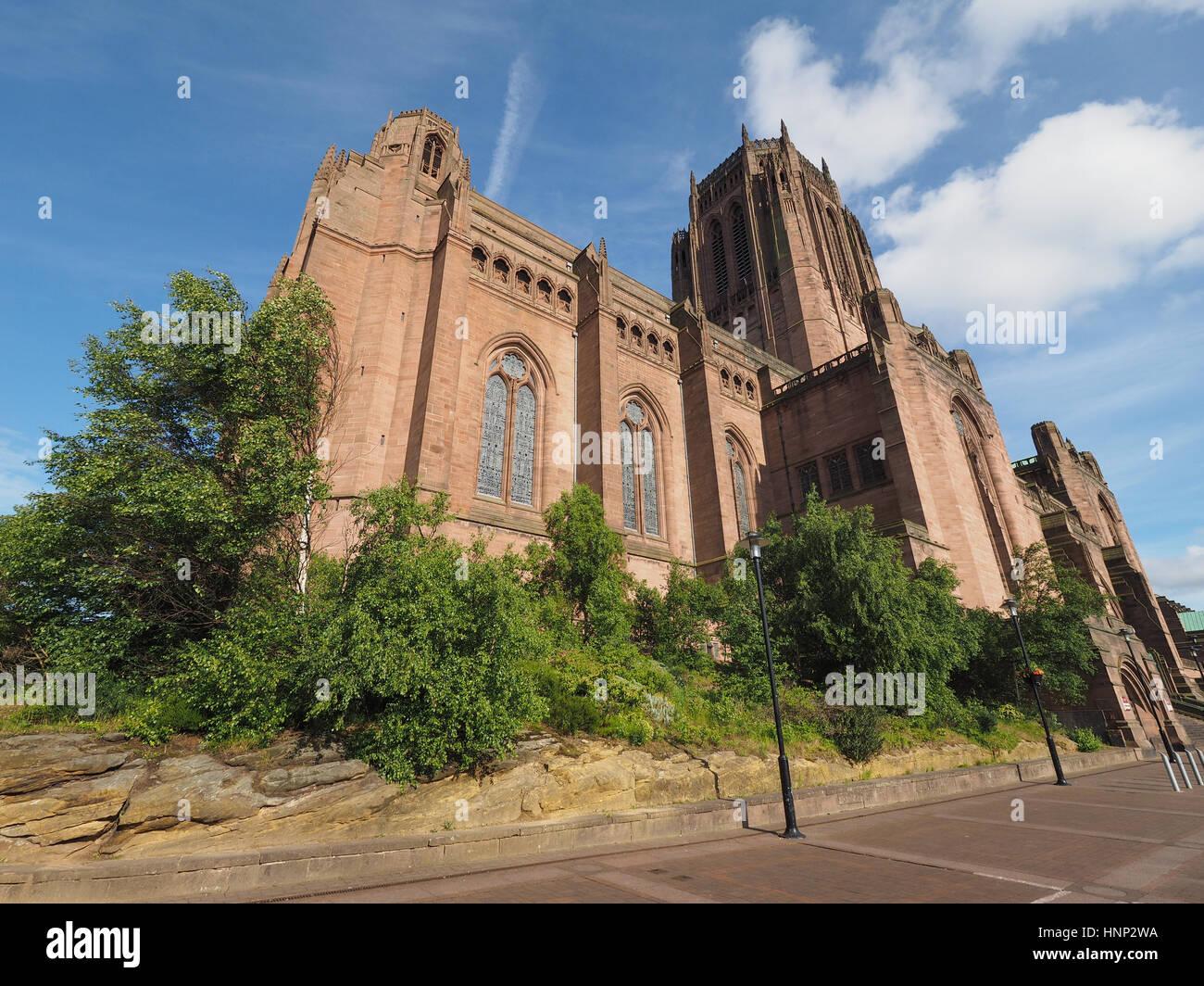 Liverpool Cathedral aka Cathedral Church of Christ or Cathedral Church ...