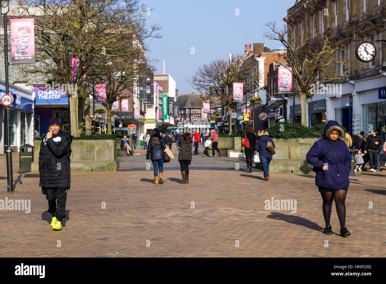 Bromley High Street in South London, UK Stock Photo - Alamy