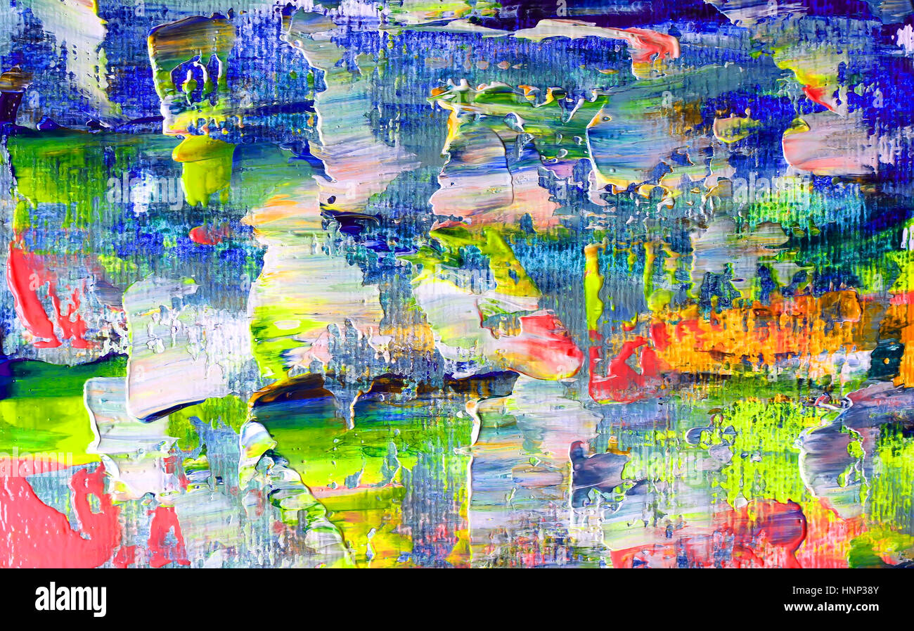 Art abstract paint with acrylic colors Stock Photo - Alamy