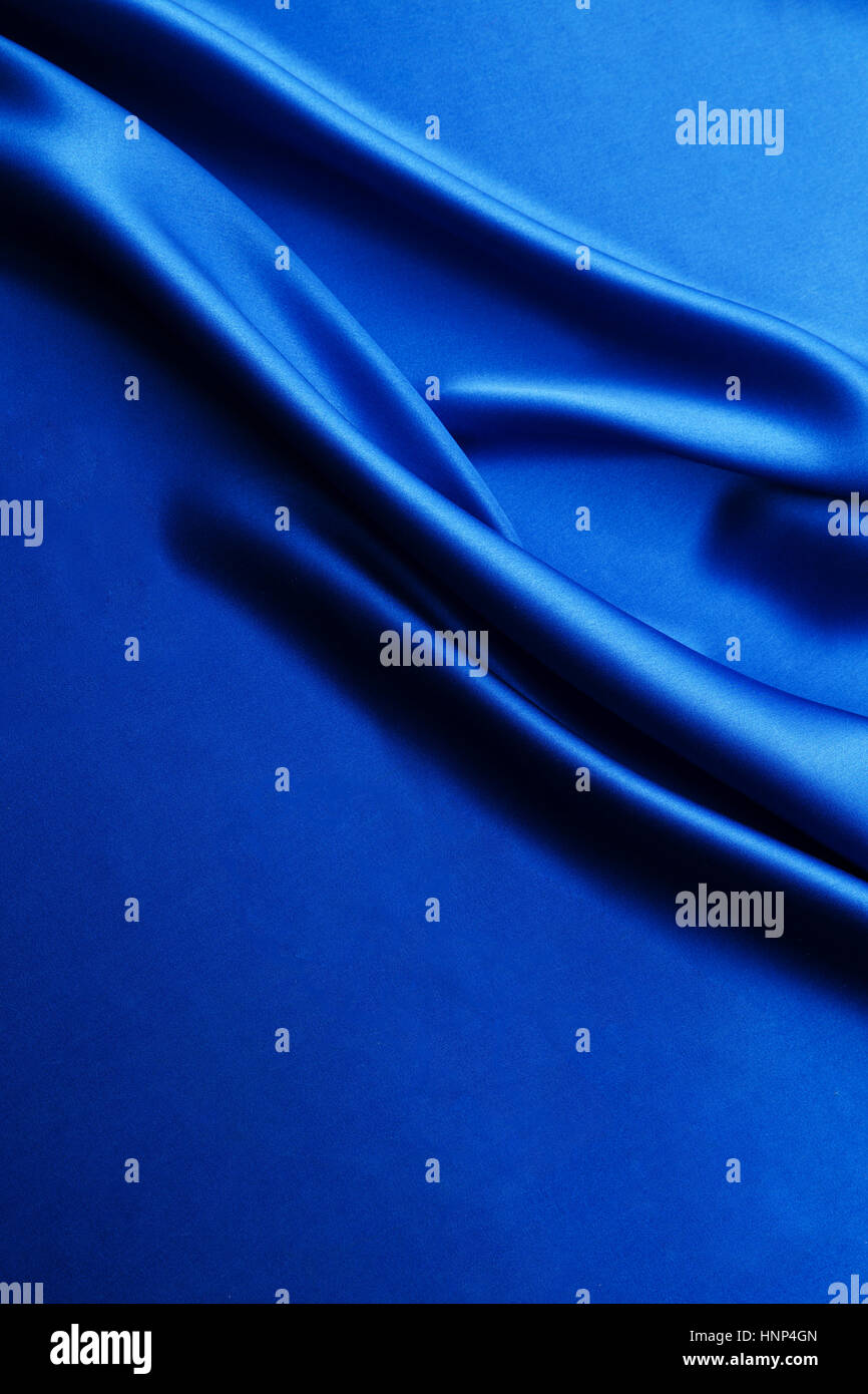Blue silk brocade hi-res stock photography and images - Alamy