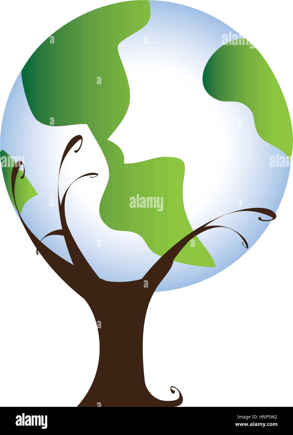 Branches atlas Stock Vector Images - Alamy