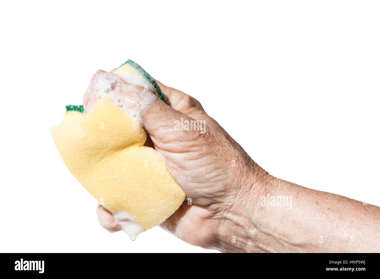 Squeezing sponge hi-res stock photography and images - Alamy