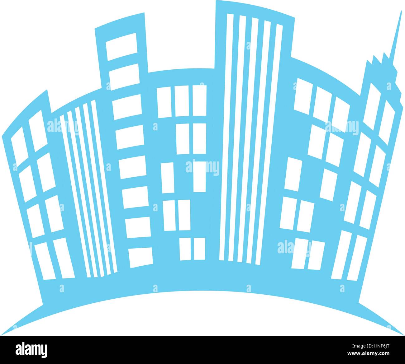 city buildings symbol icon vector illustration graphic design Stock ...