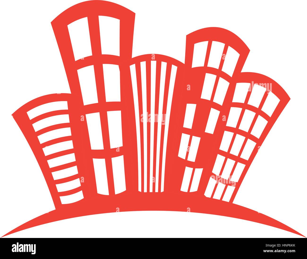 city buildings symbol Stock Vector Image & Art - Alamy