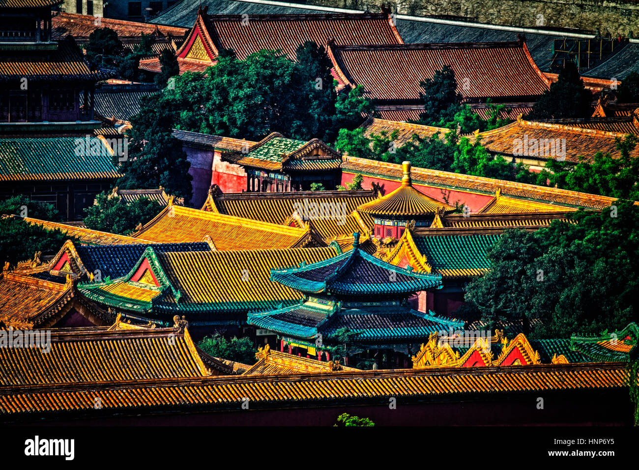 Imperial palace in china hi-res stock photography and images - Alamy