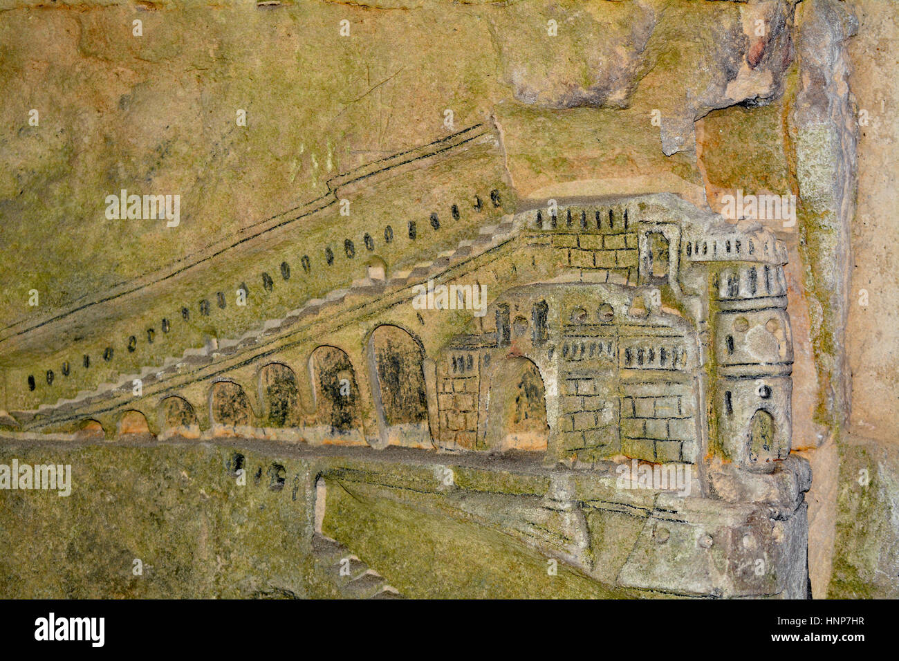 Subterranean world of the Catacombs of Paris Stock Photo - Alamy