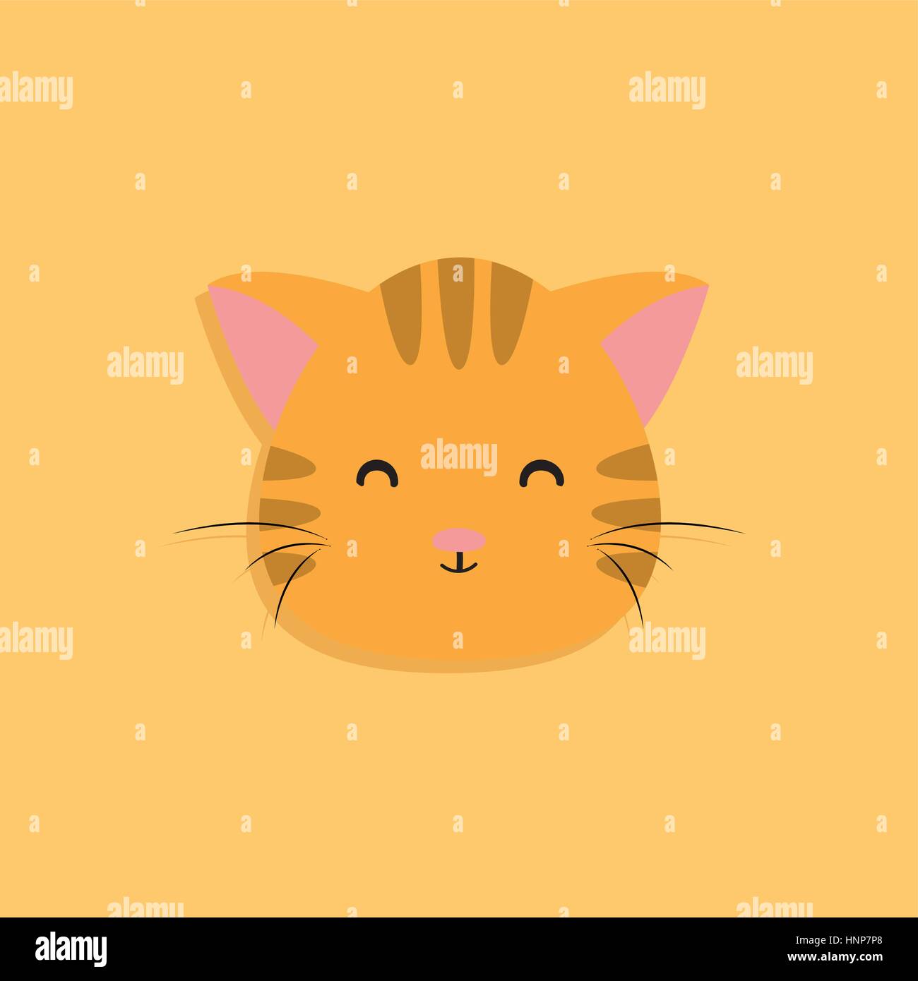 Cat Cartoon Face High Resolution Stock Photography and Images - Alamy
