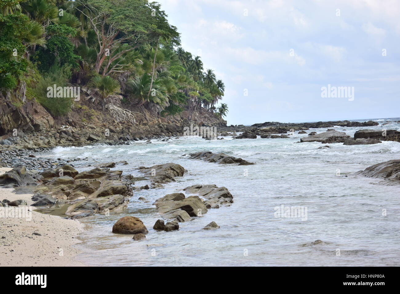 Waves Lashing on Ross Island Stock Photo - Alamy