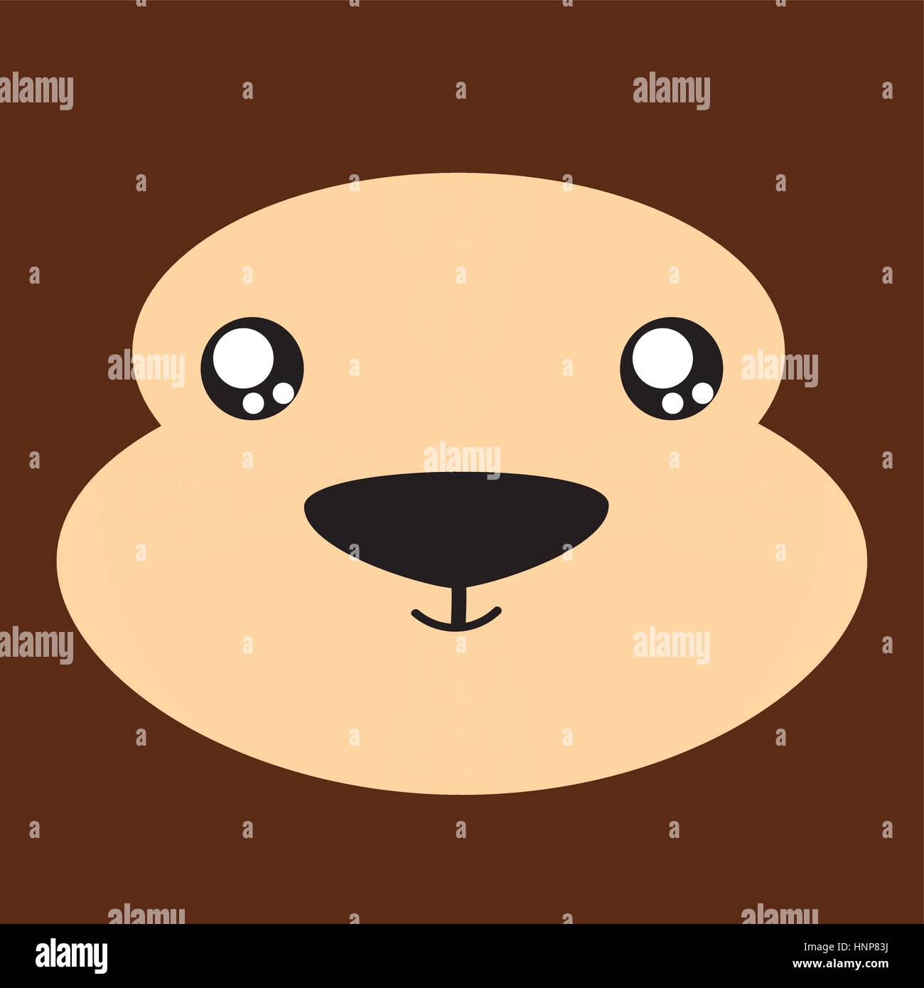 Cartoon Monkey Background Stock Vector Image & Art - Alamy