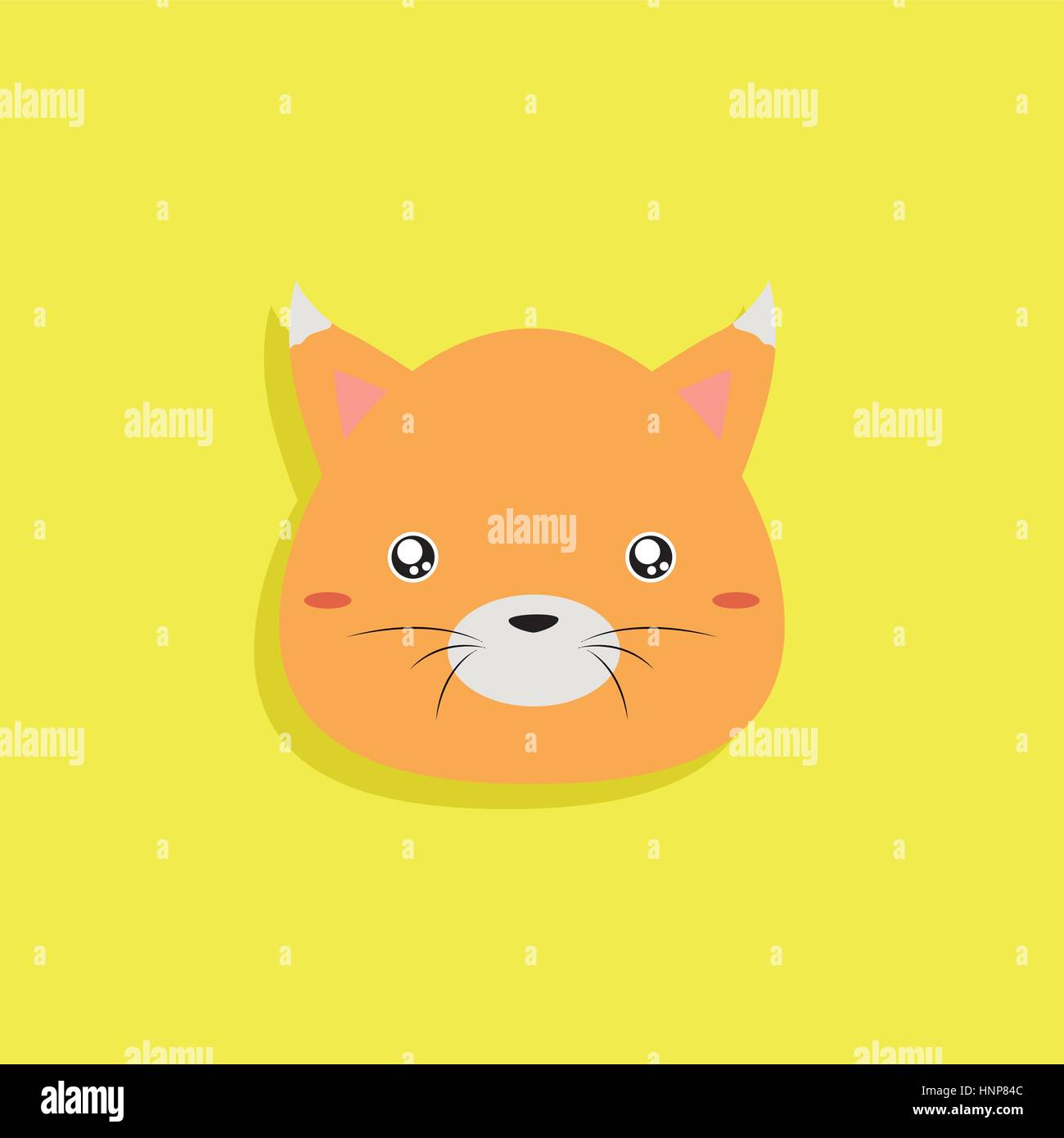 Cartoon fox face Stock Vector Image & Art - Alamy