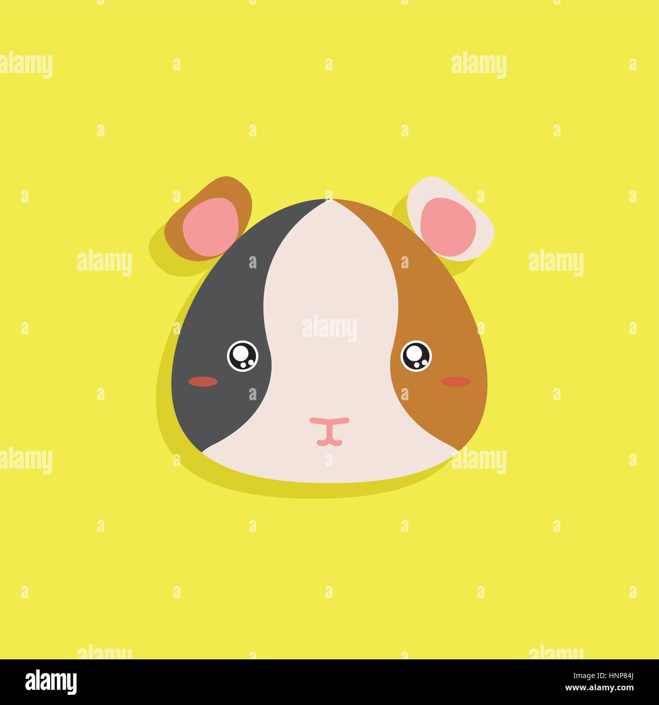 Cartoon Hamster face Stock Vector Image & Art - Alamy