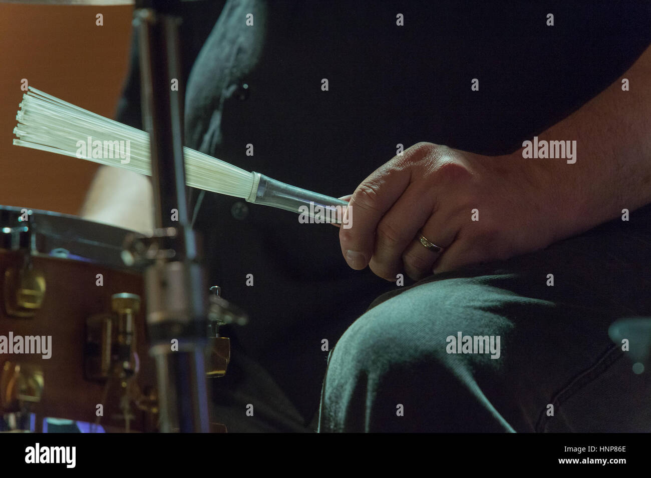 Rome, Italy. 14th Feb, 2017. Mirko Guerrini Italian musician, multi ...