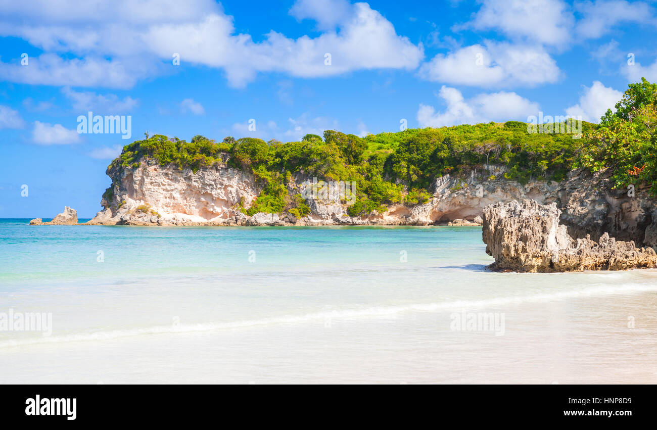 Macao Beach landscape, popular touristic resort of Dominican Republic ...