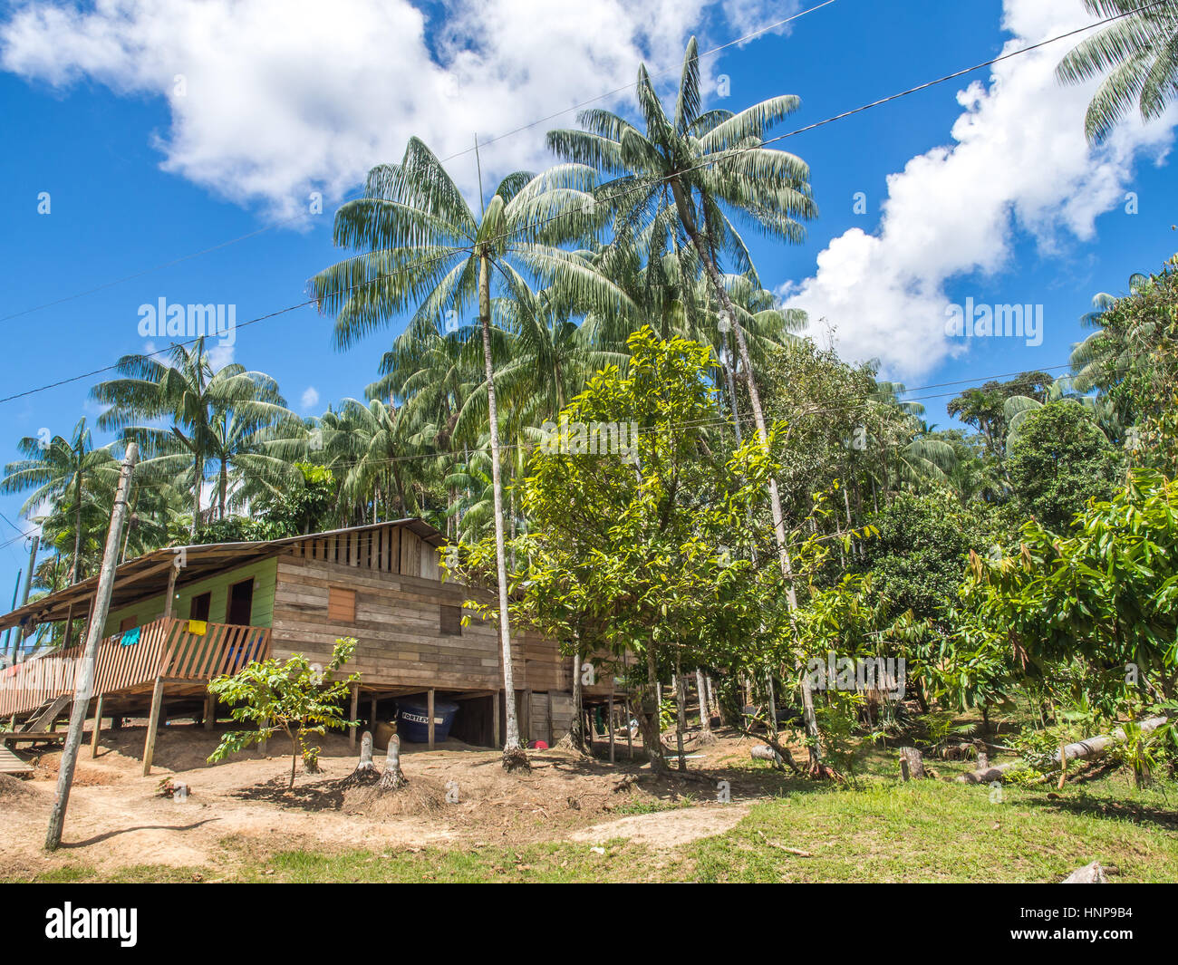 Amazon jungle village in brazil hi-res stock photography and images - Alamy