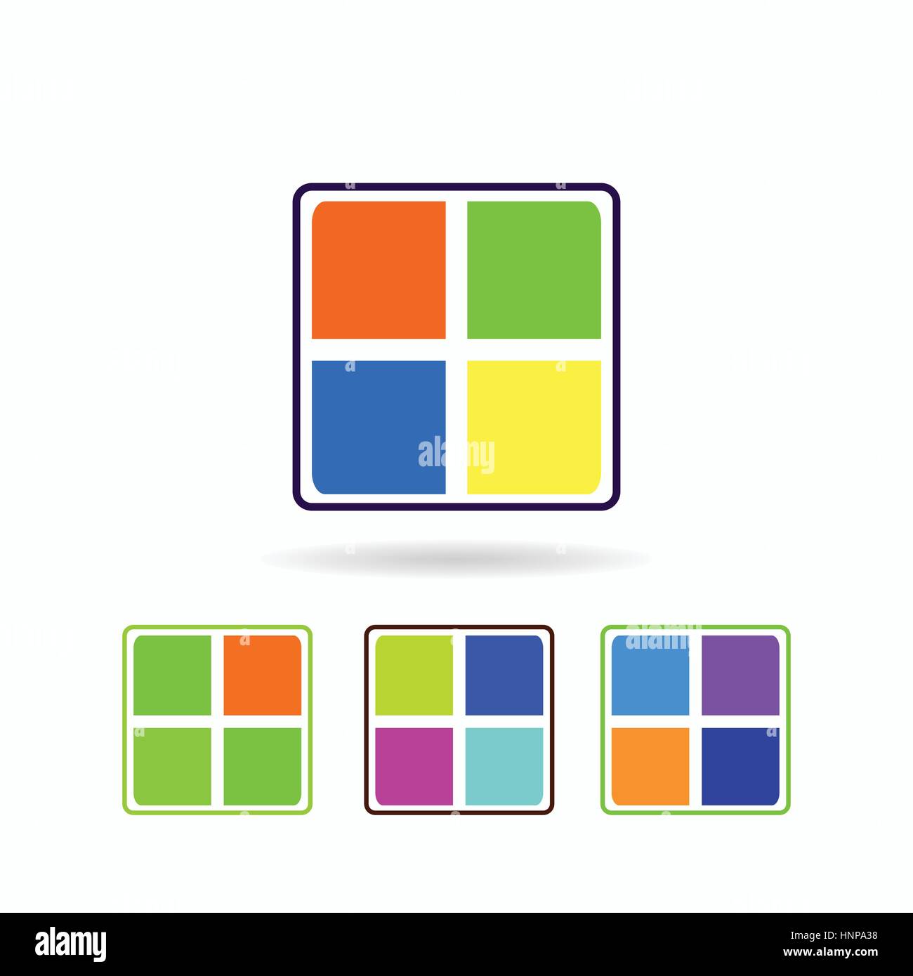 icon system. isolated on white background Stock Vector Image & Art - Alamy