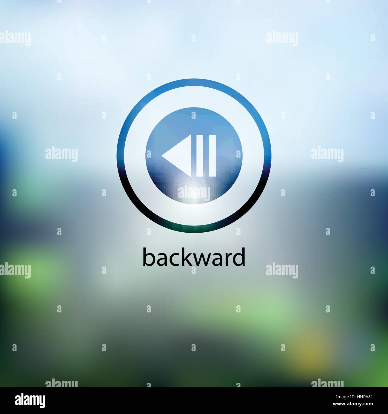 Audio background loop Stock Vector Images - Alamy