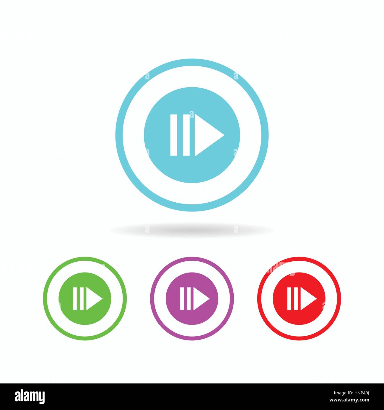 following icon. isolated on white background Stock Vector Image & Art ...