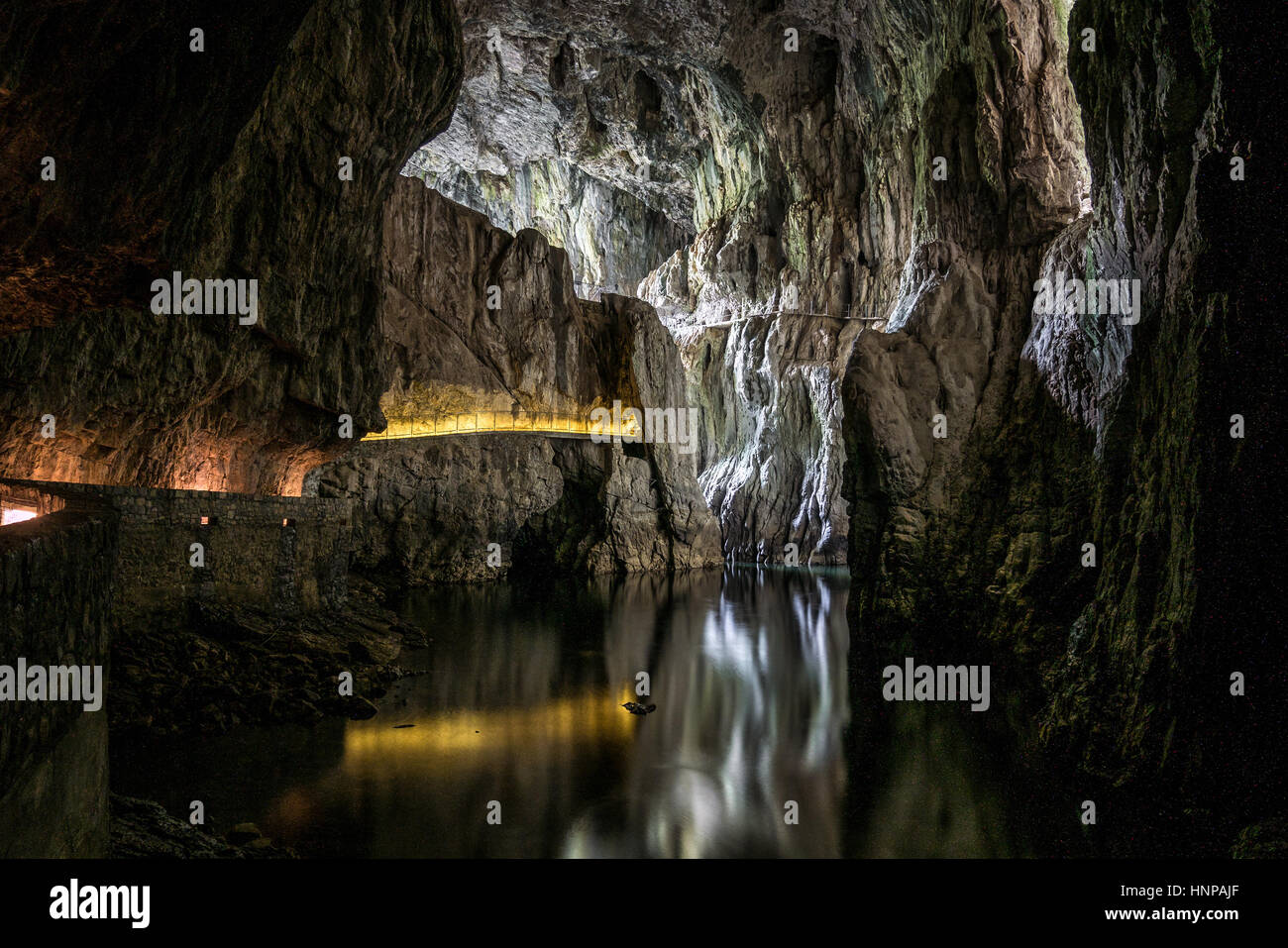 Skocjanske Cave, Škocjan Caves regional park, Divača, Coastal–Karst ...