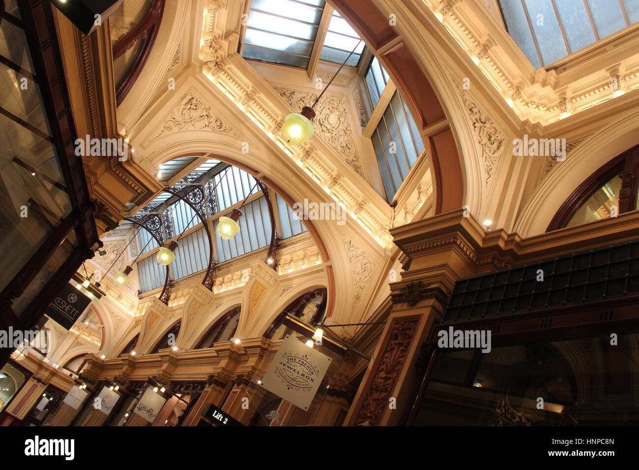 In the Block Arcade in melbourne (Australia Stock Photo - Alamy