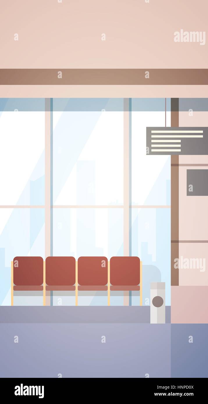 Airport terminal interior in Stock Vector Images - Alamy