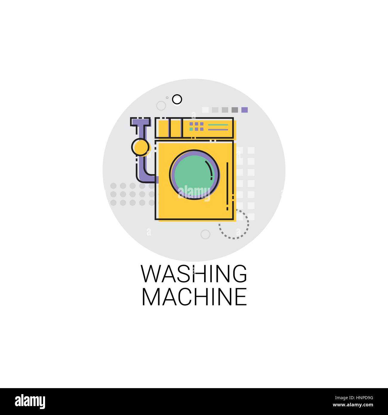 Household appliance logo Stock Vector Images - Alamy