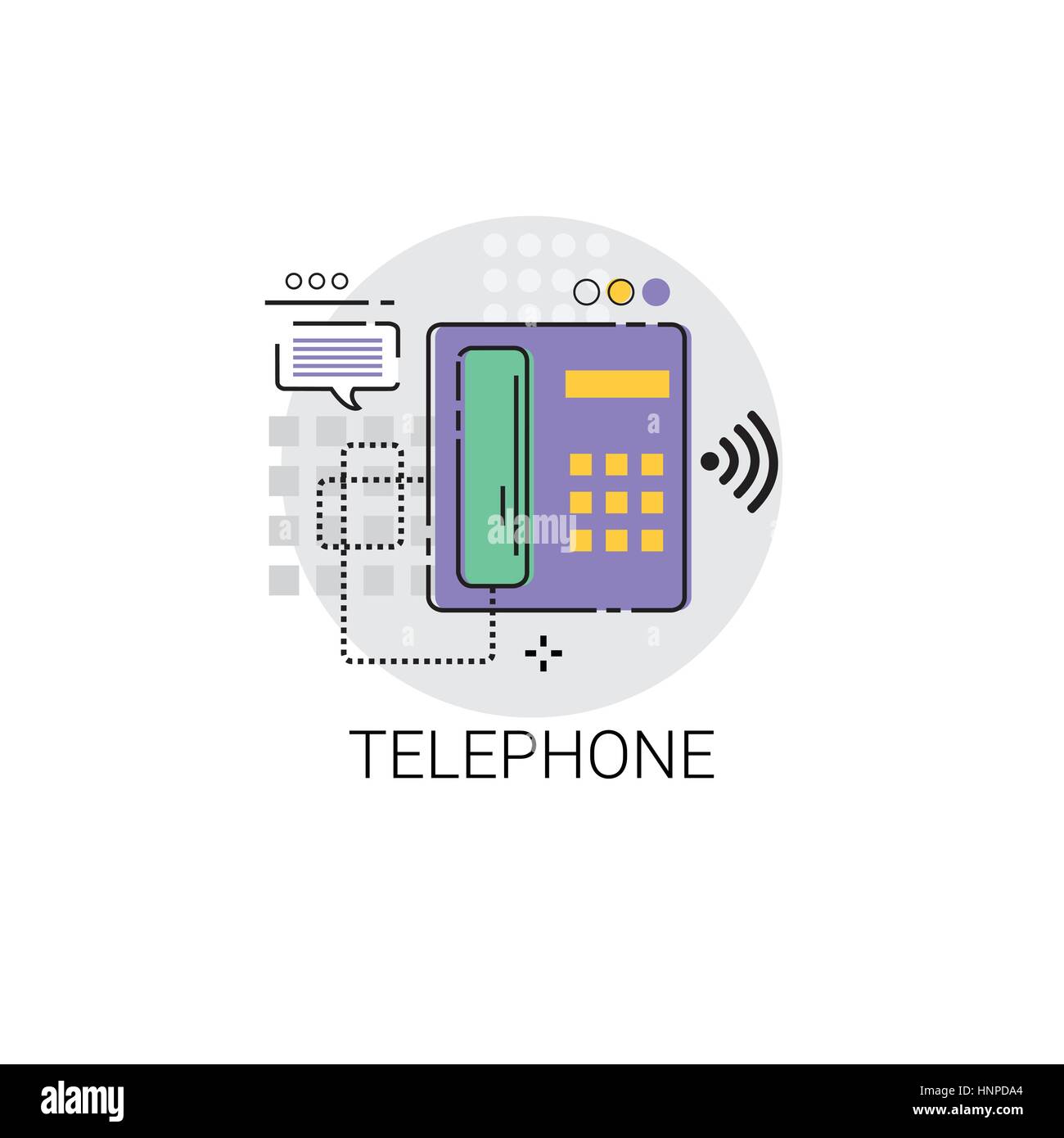 Phone home Stock Vector Images - Alamy