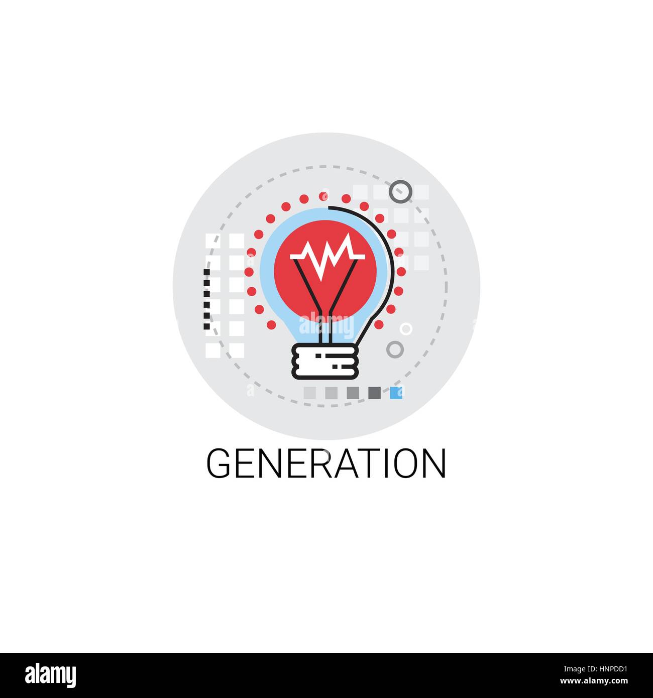 Brainstorming new idea icon Cut Out Stock Images & Pictures - Alamy