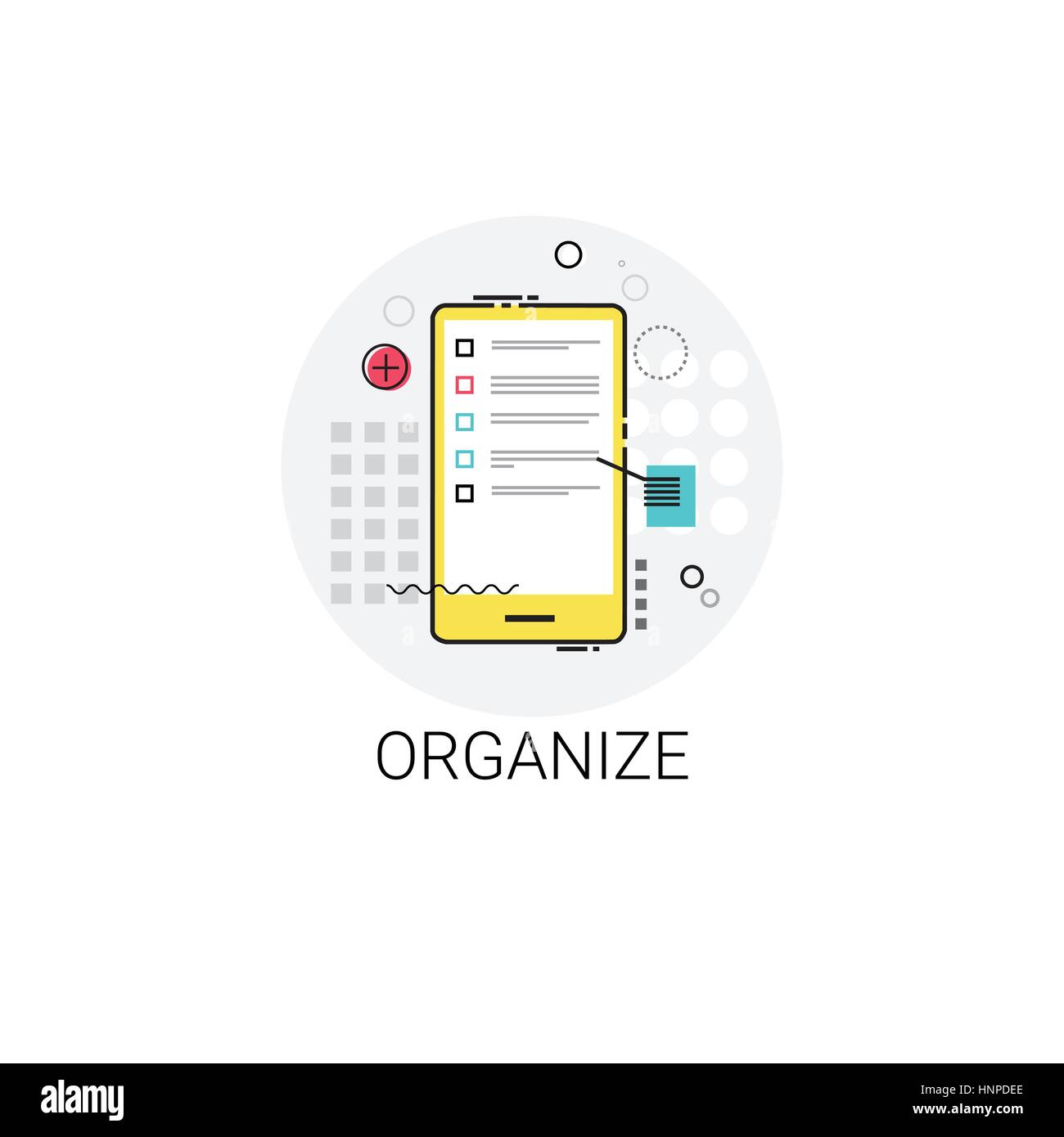 Organize organizer Stock Vector Images - Alamy