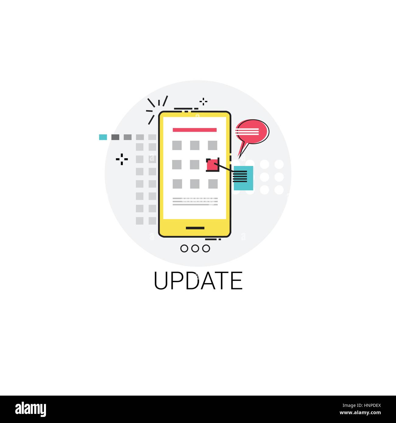 Update simple vector icon Stock Vector Images - Alamy