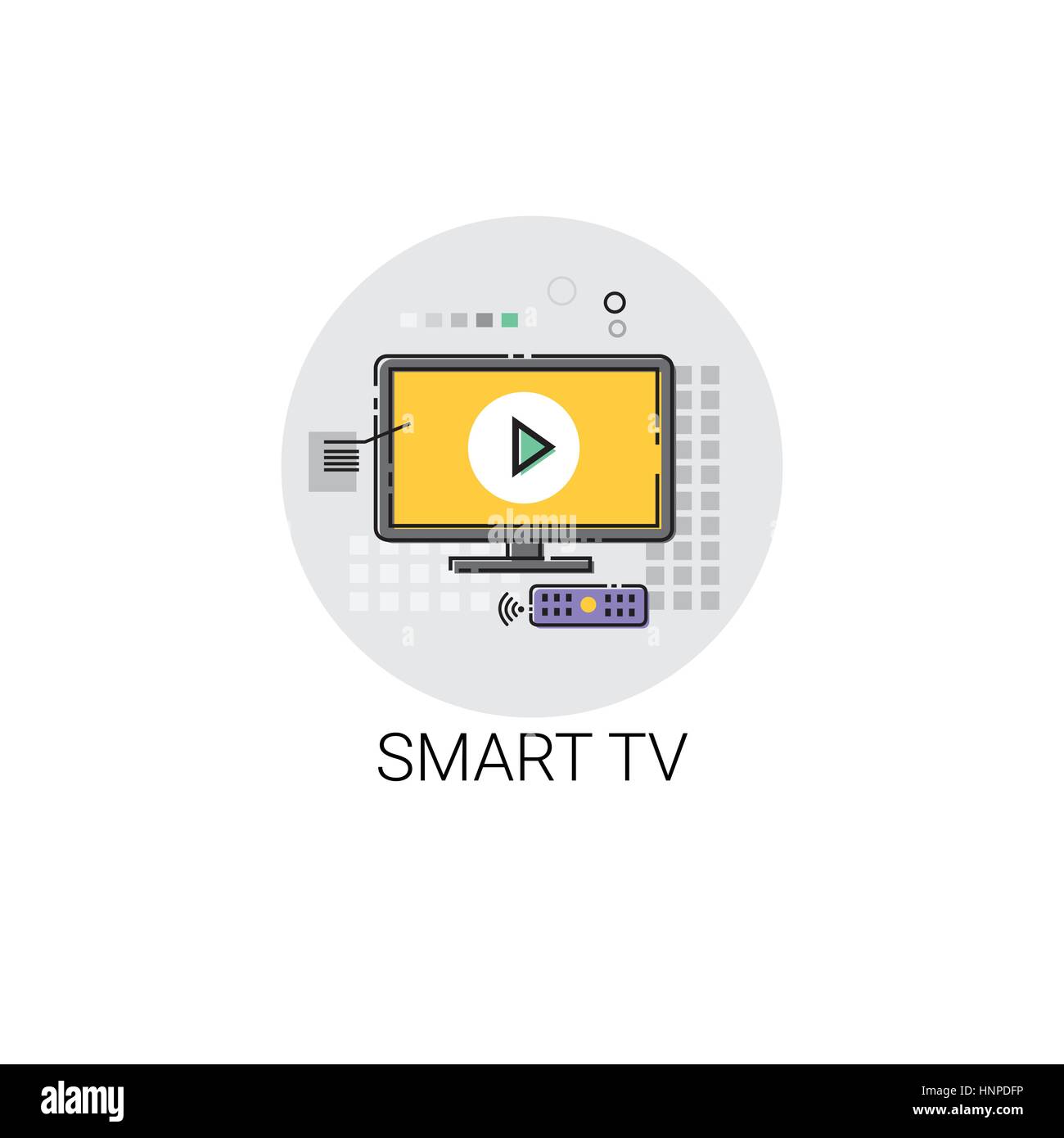 Modern tv set Stock Vector Images - Alamy