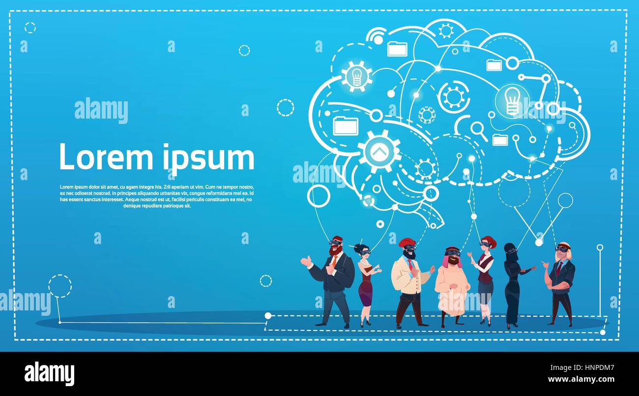 Businessman colleague using smart Stock Vector Images - Alamy
