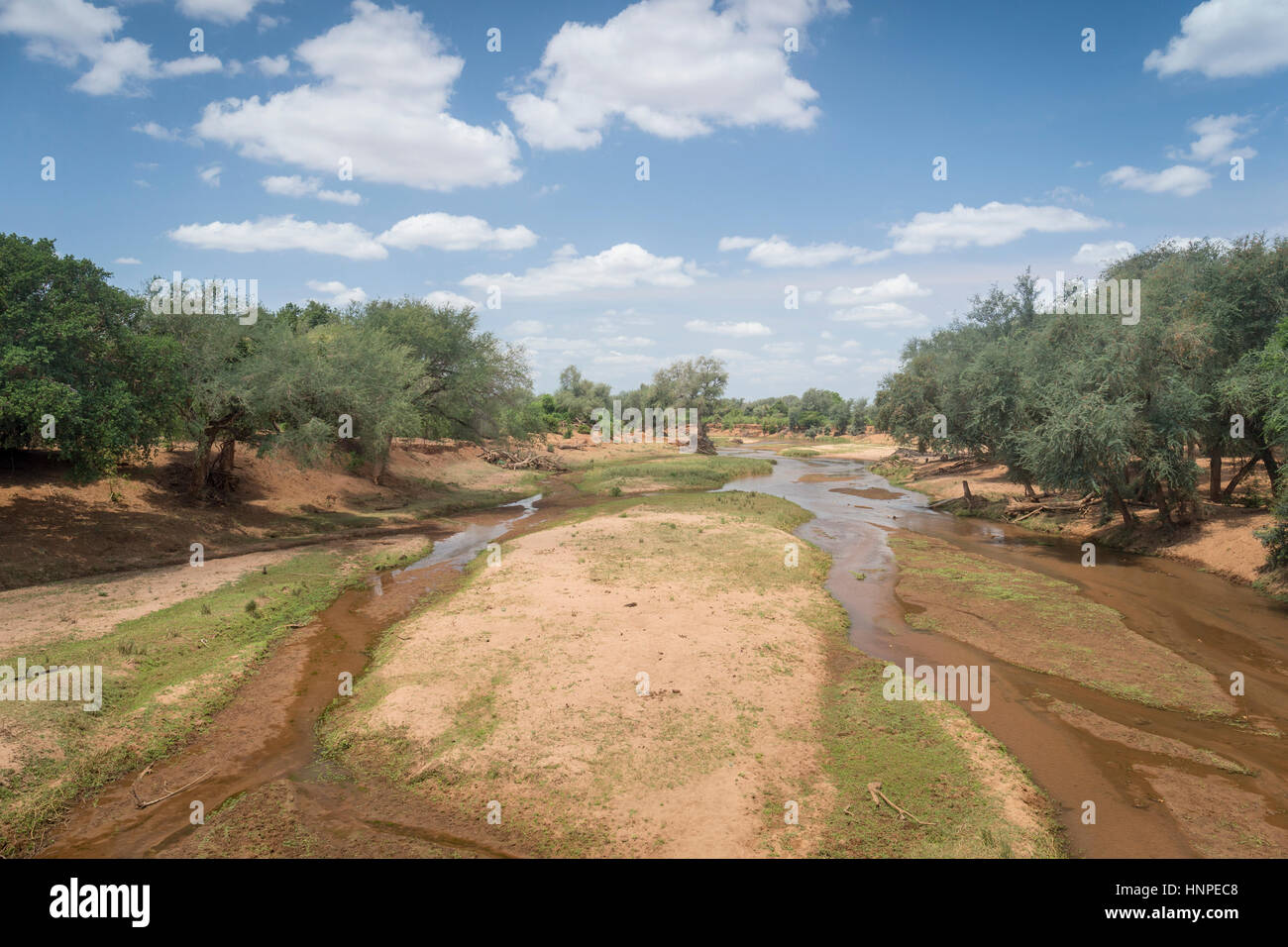 Luvuvhu River, Kruger National Park, Republic of South Africa Stock ...