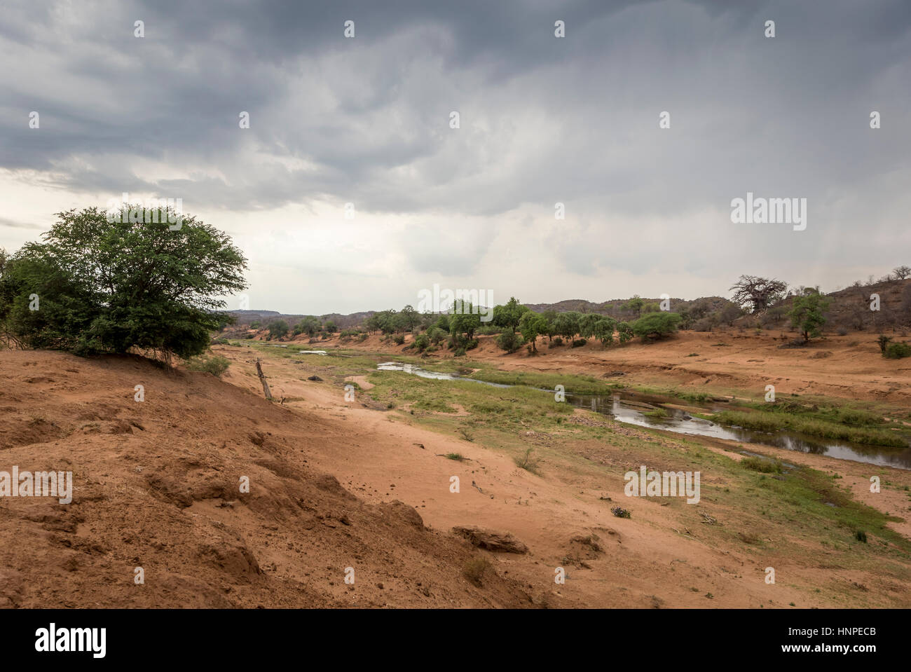 Luvuvhu River, Kruger National Park, Republic of South Africa Stock ...