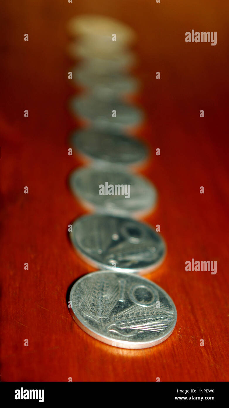 Italian 10 lire 1986 Stock Photo - Alamy