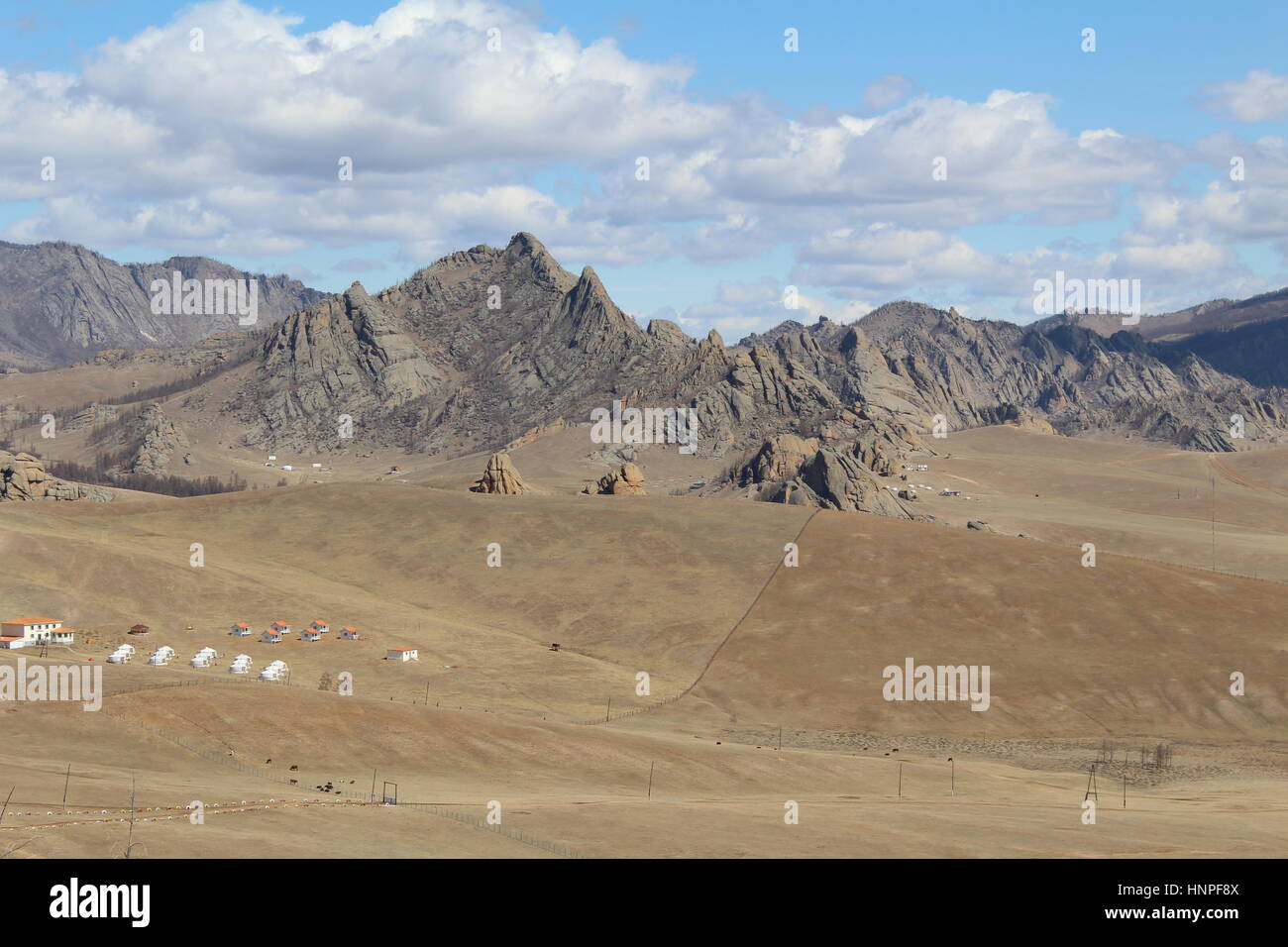 Mongolian terrain hi-res stock photography and images - Alamy