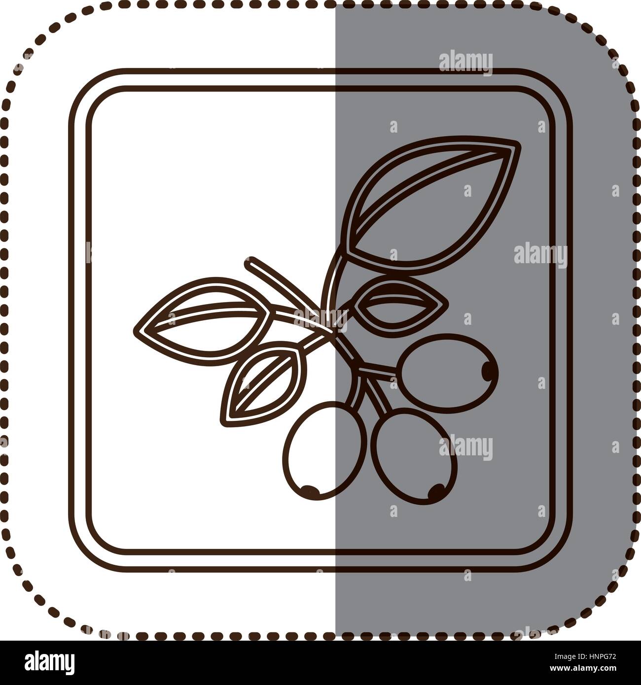 Coffee tree icon image design Stock Vector Images - Alamy