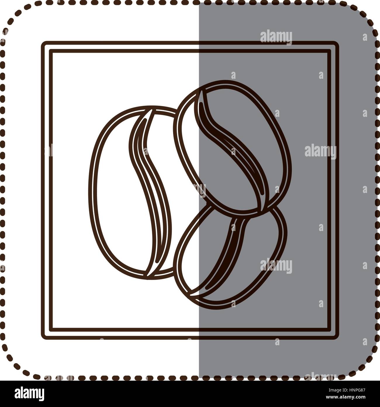 coffee grains icon image design, vector illustration Stock Vector Image ...