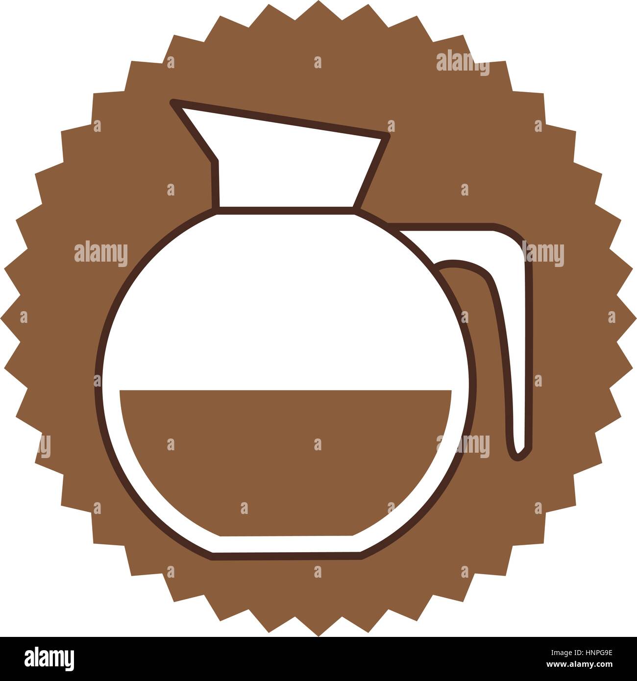 coffee jug icon image design, vector illustration Stock Vector Image ...