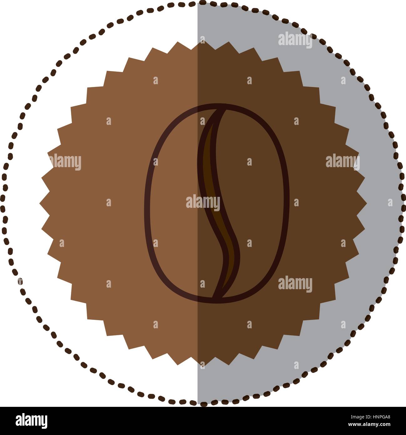 coffee grains icon image design, vector illustration Stock Vector Image ...